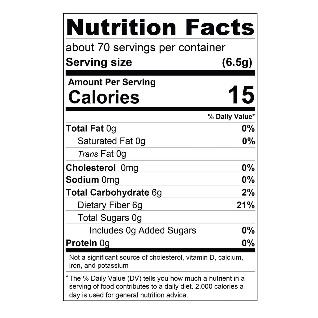 natural psyllium powder blend