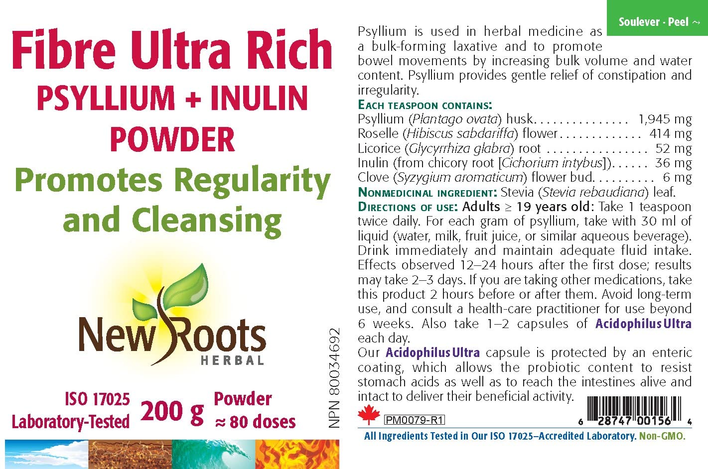natural psyllium supplement for health