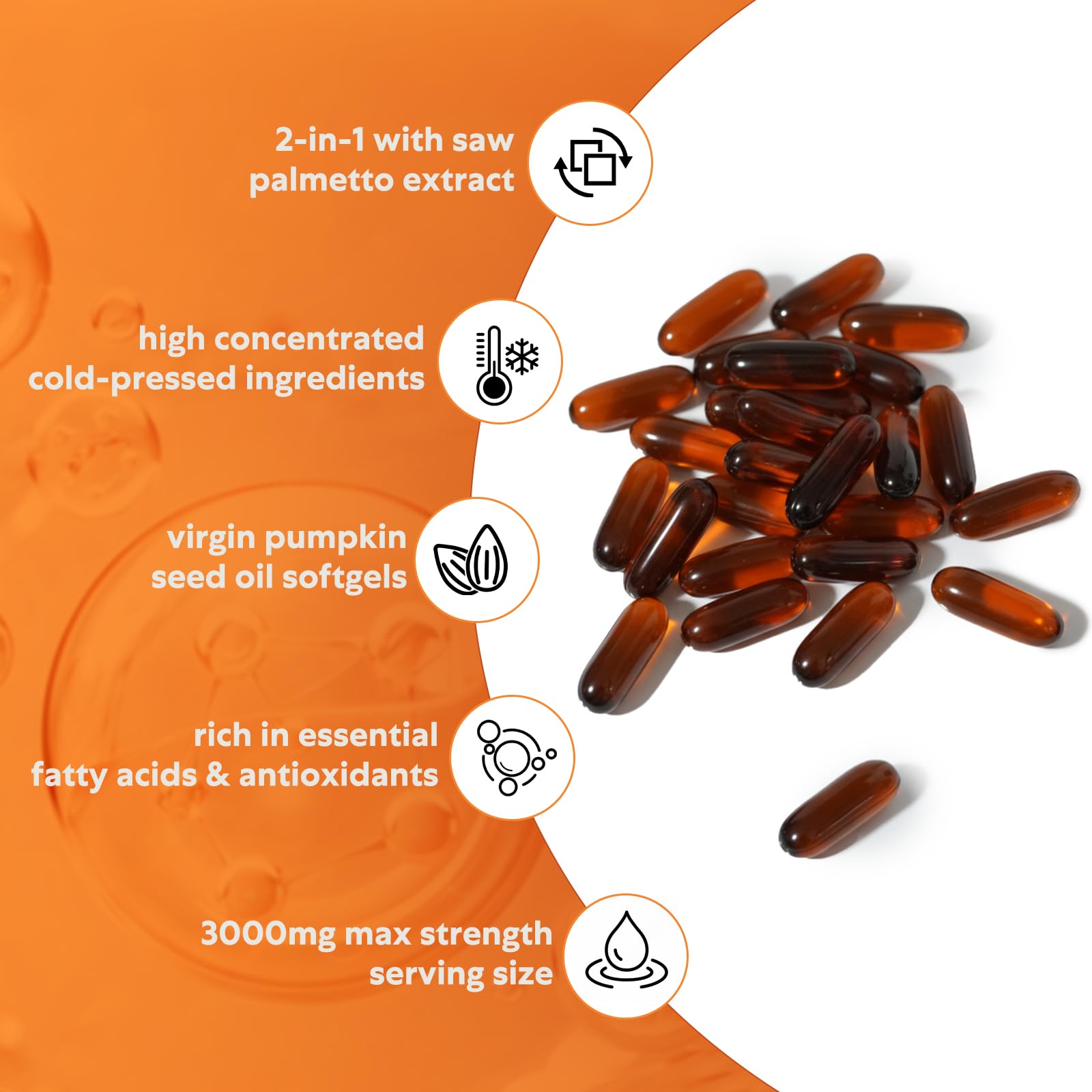 Natural pumpkin seed oil benefits