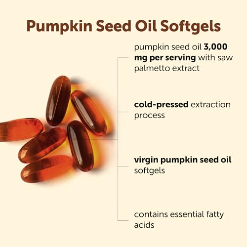 natural pumpkin seed oil capsules