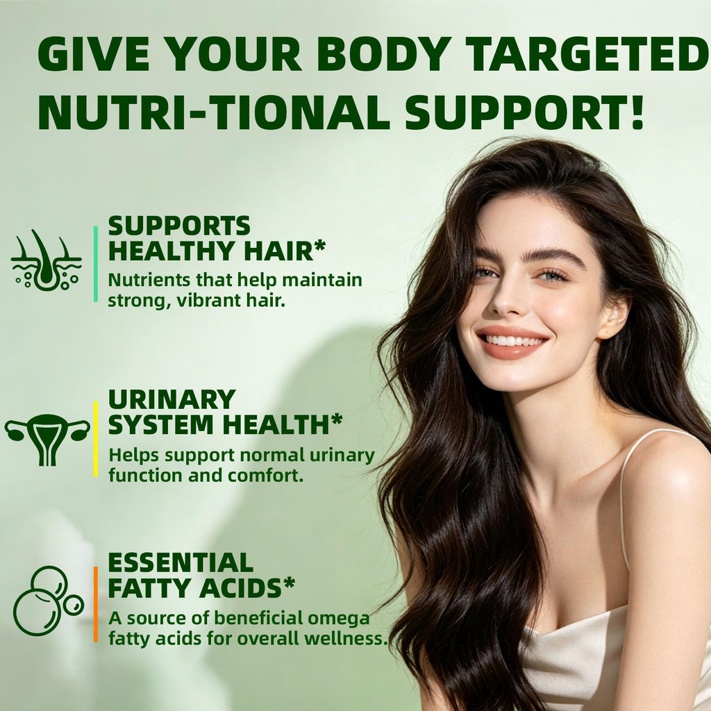 Natural pumpkin seed oil capsules