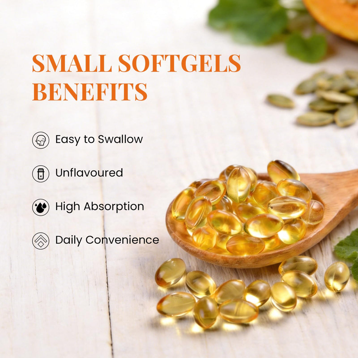 natural pumpkin seed oil capsules
