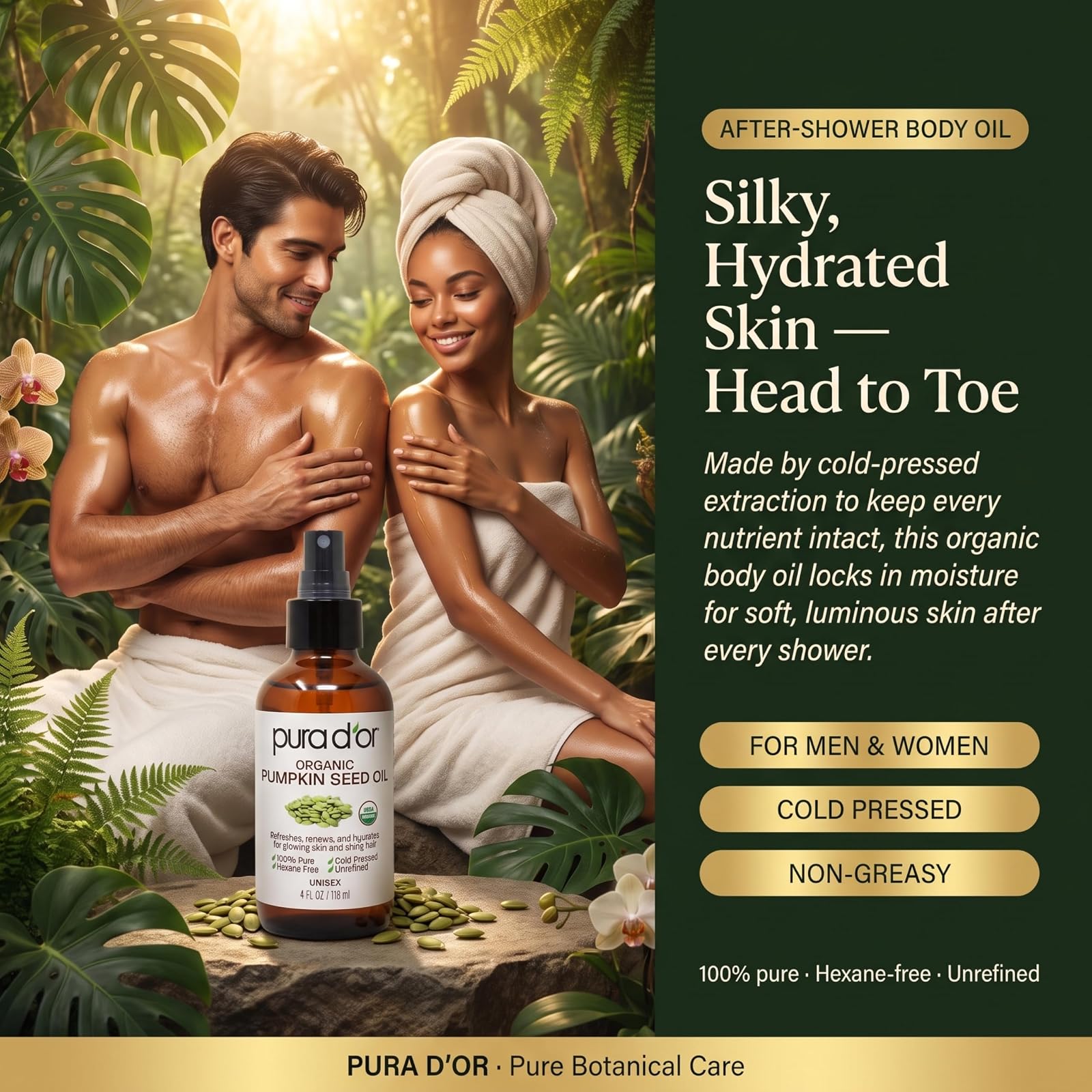 natural pumpkin seed oil for wellness