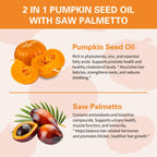 Natural pumpkin seed oil for wellness