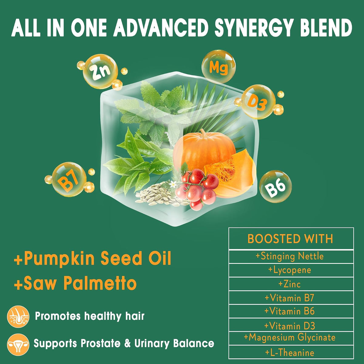 Natural pumpkin seed oil supplement benefits