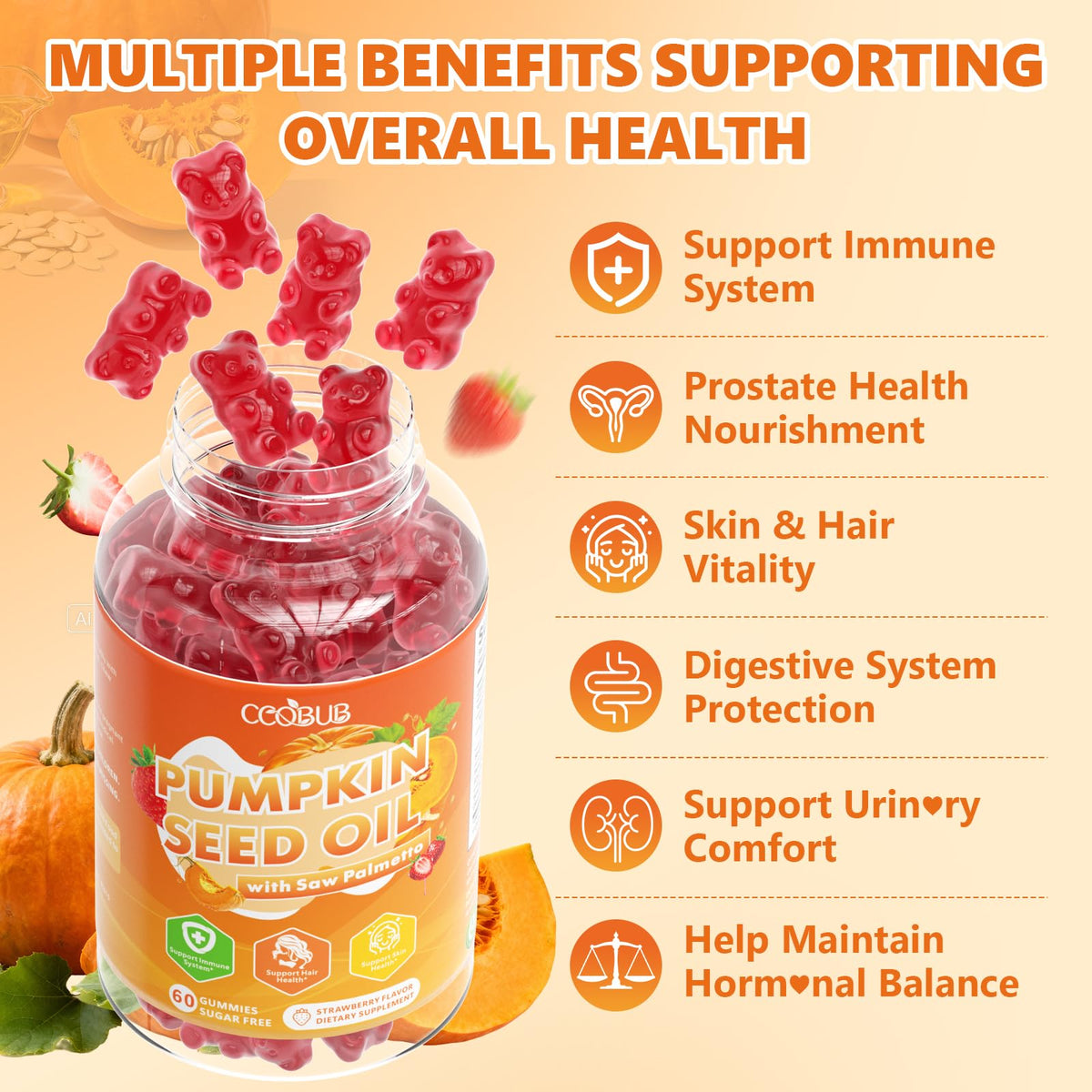Natural pumpkin seed oil supplement benefits