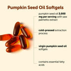 natural pumpkin seed oil supplement