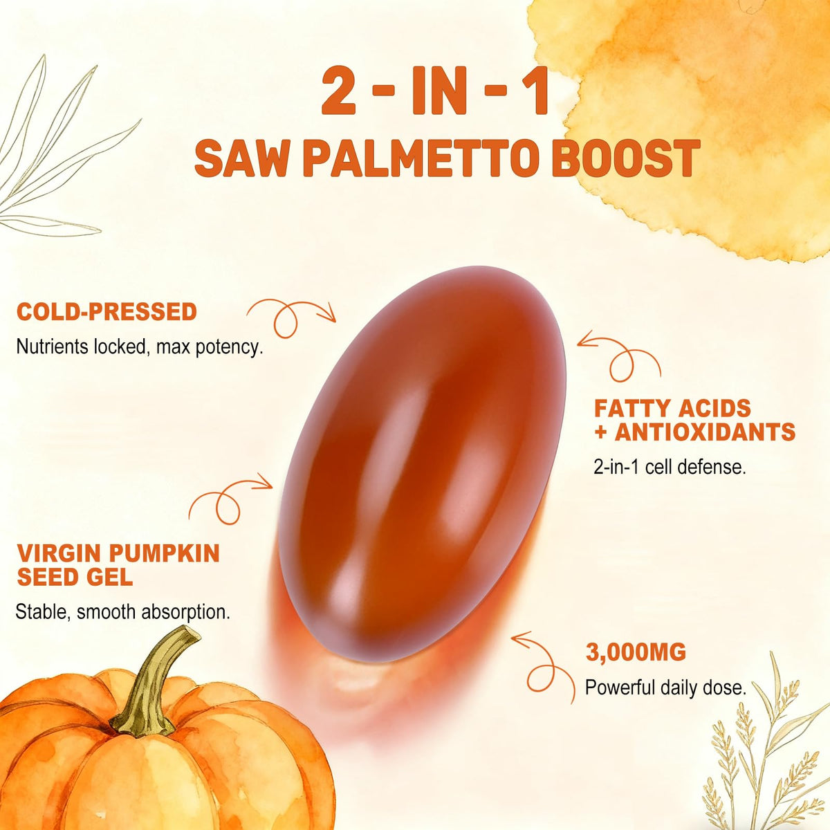 natural pumpkin seed oil supplement