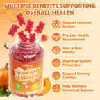 Natural pumpkin seed oil supplements
