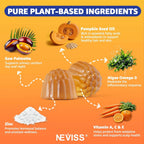 Natural pumpkin seed oil supplements