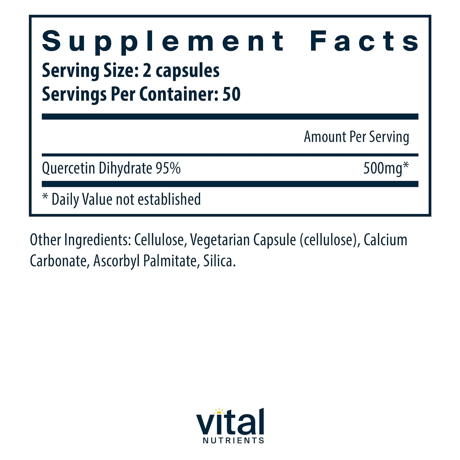 natural quercetin capsules for allergies