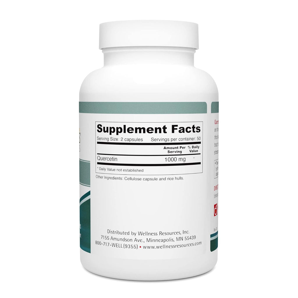natural quercetin capsules for allergies