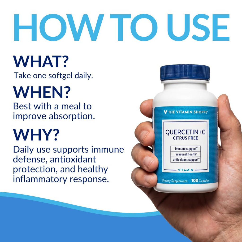 natural quercetin for allergy relief