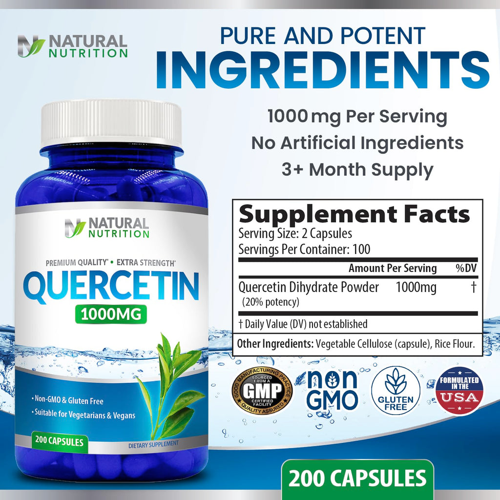 Natural Quercetin for cardiovascular support
