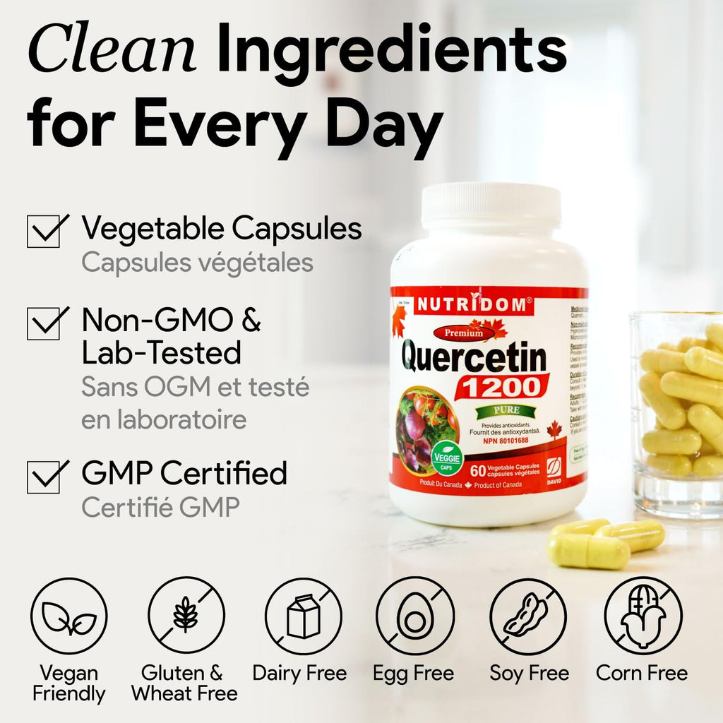 Natural Quercetin for cellular health