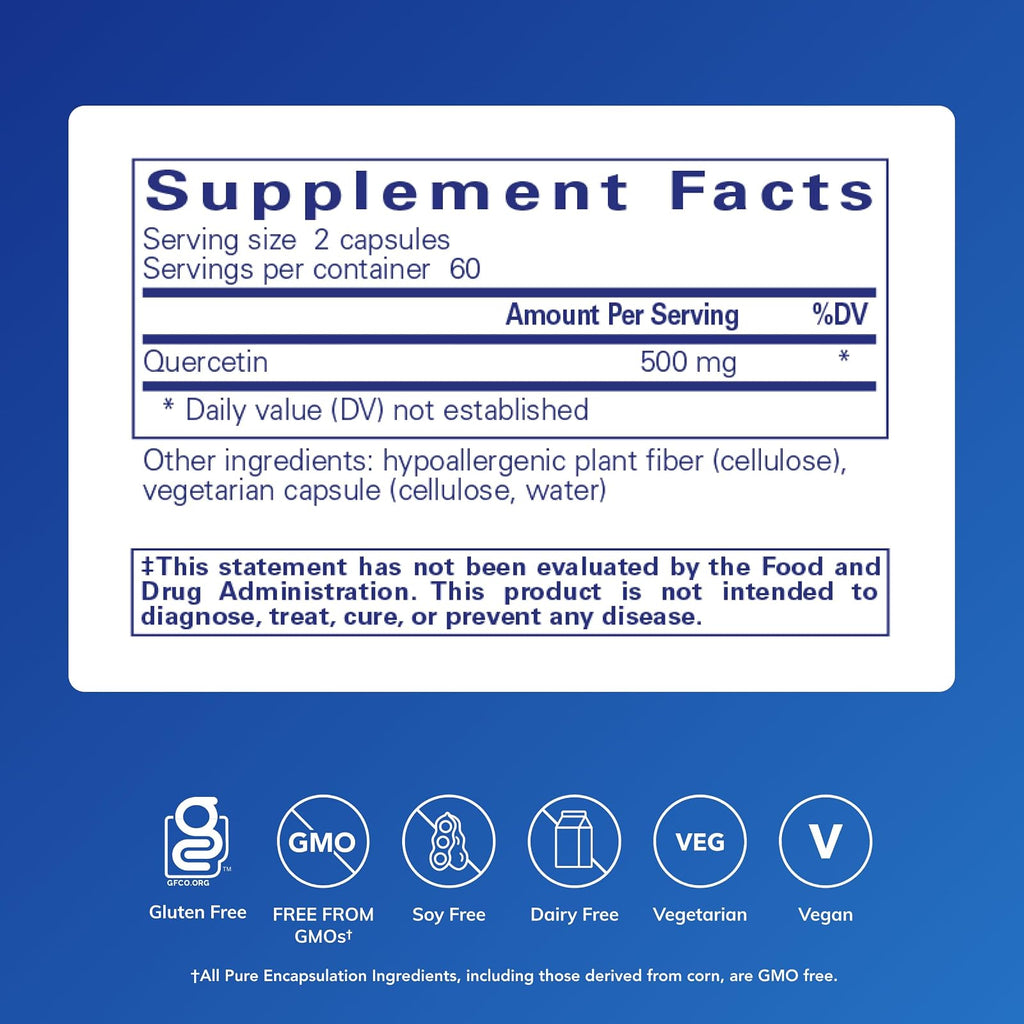 natural quercetin for seasonal allergies