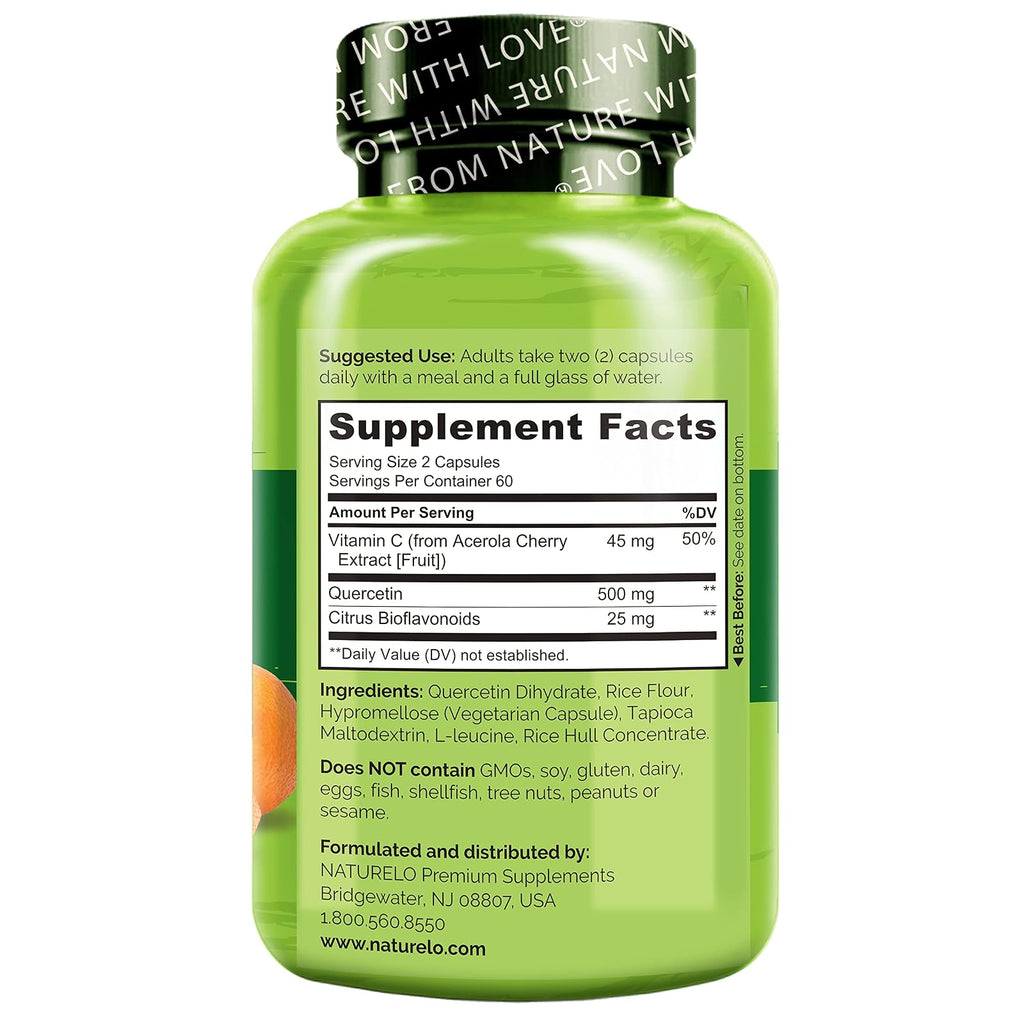 natural quercetin for seasonal allergies