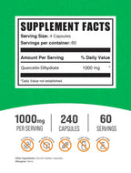 natural quercetin supplement capsules