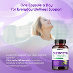 natural quercetin supplement capsules