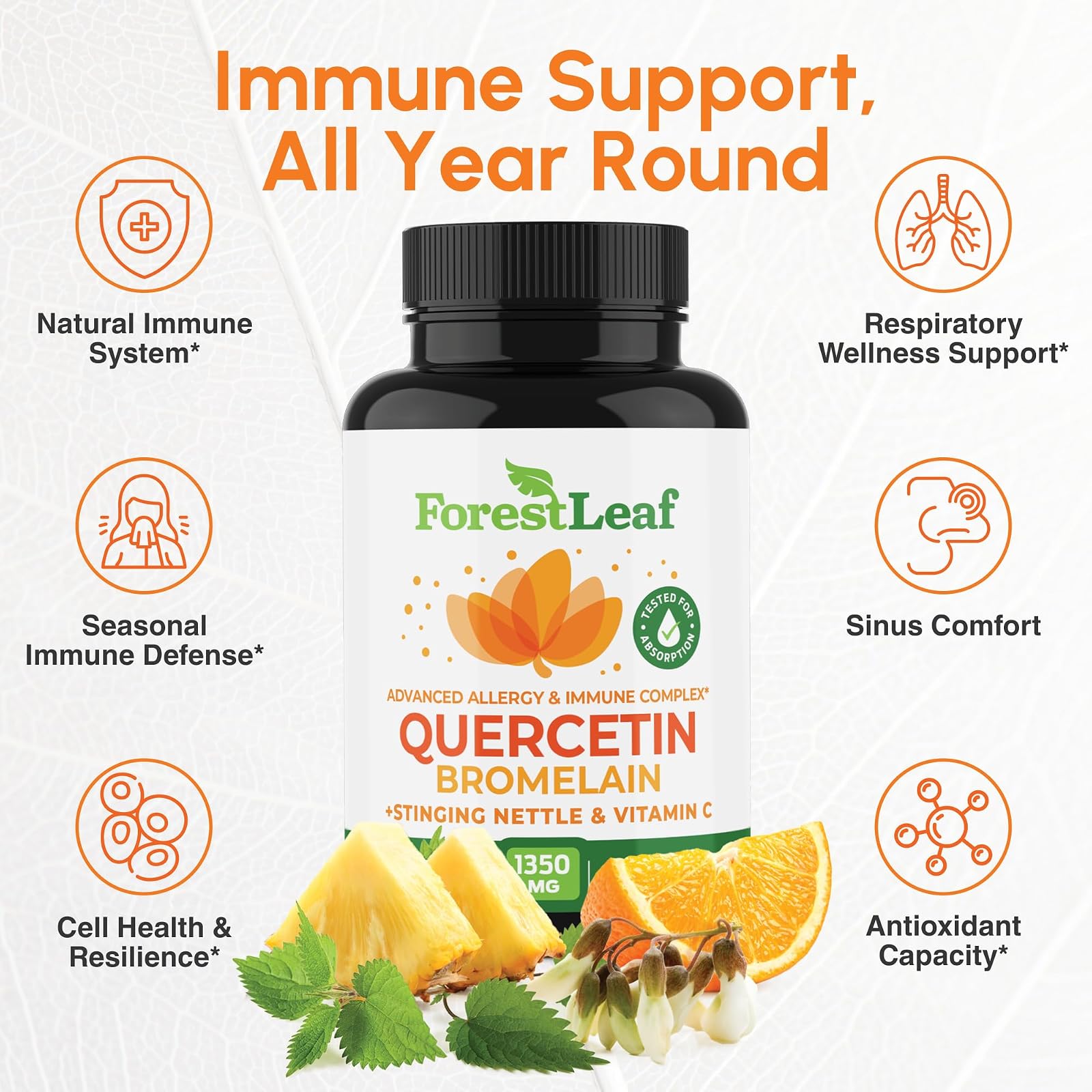 natural quercetin supplement for allergies
