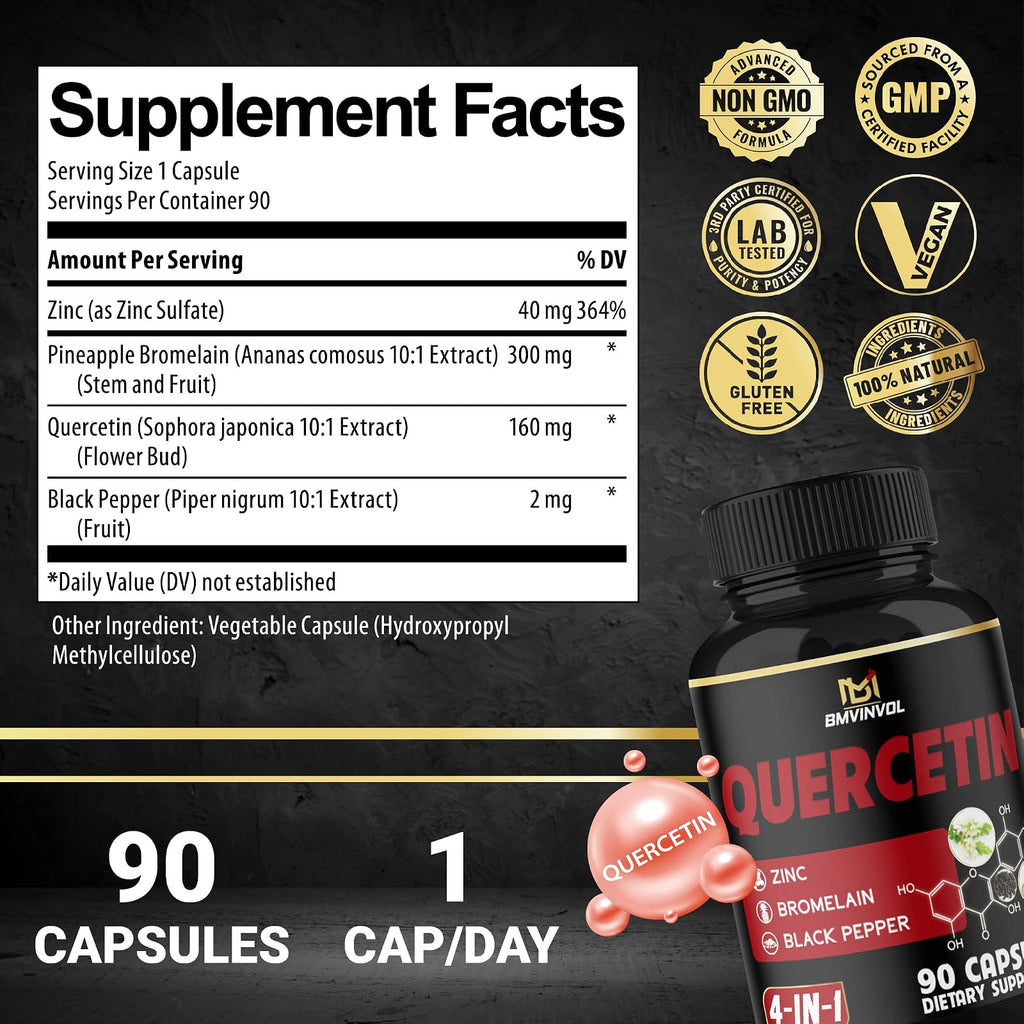 natural quercetin supplement for allergies