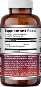 natural quercetin supplement for allergies