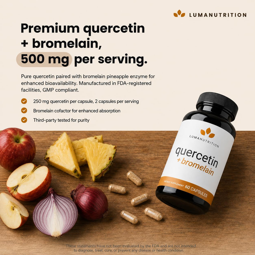 natural quercetin supplement for allergies