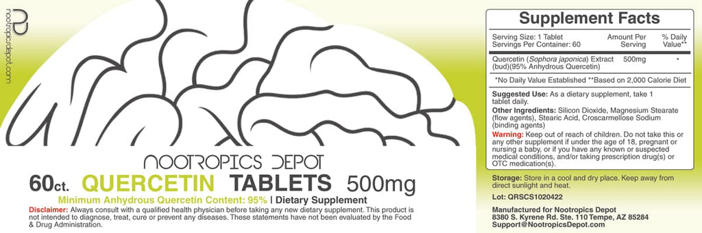 natural quercetin supplement for allergies