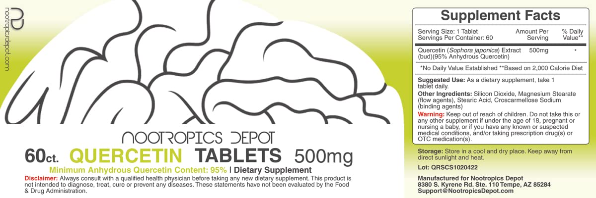 natural quercetin supplement for allergies