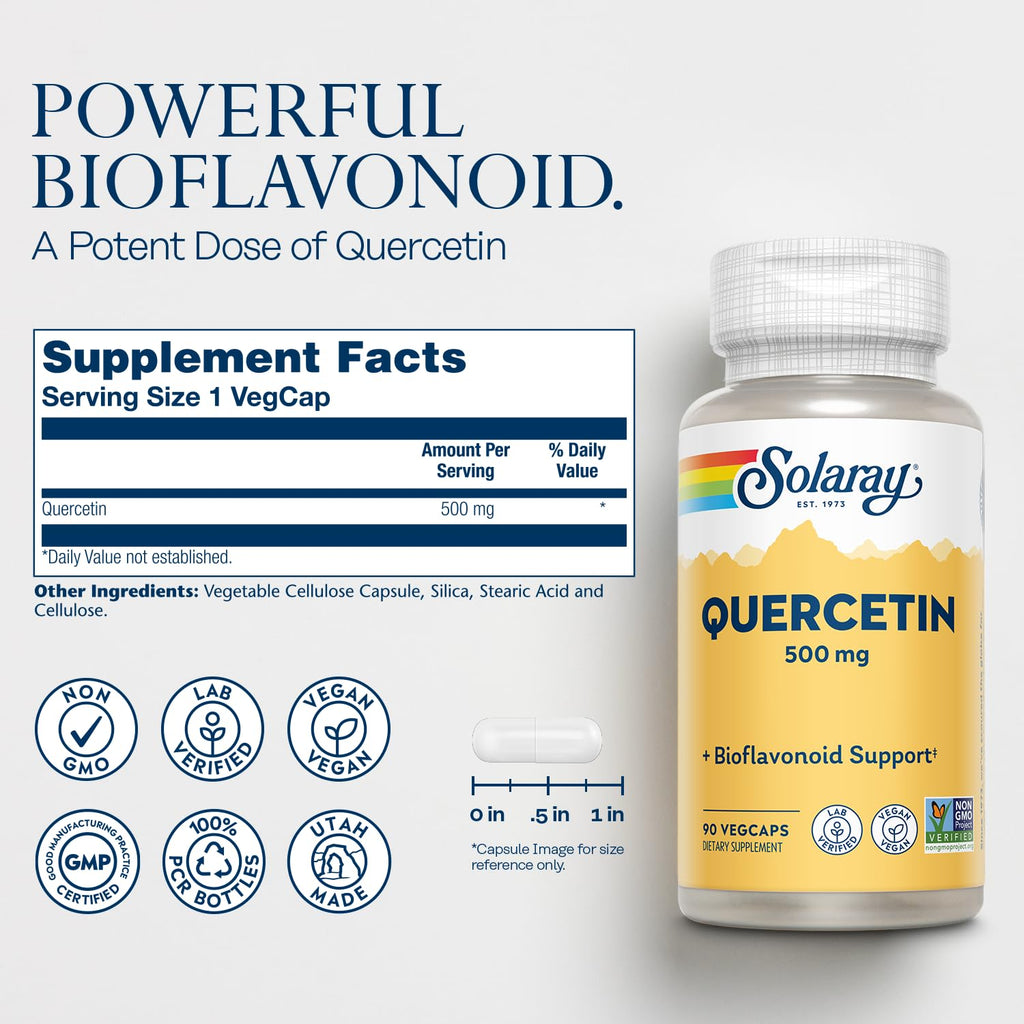 natural quercetin supplement for allergy relief