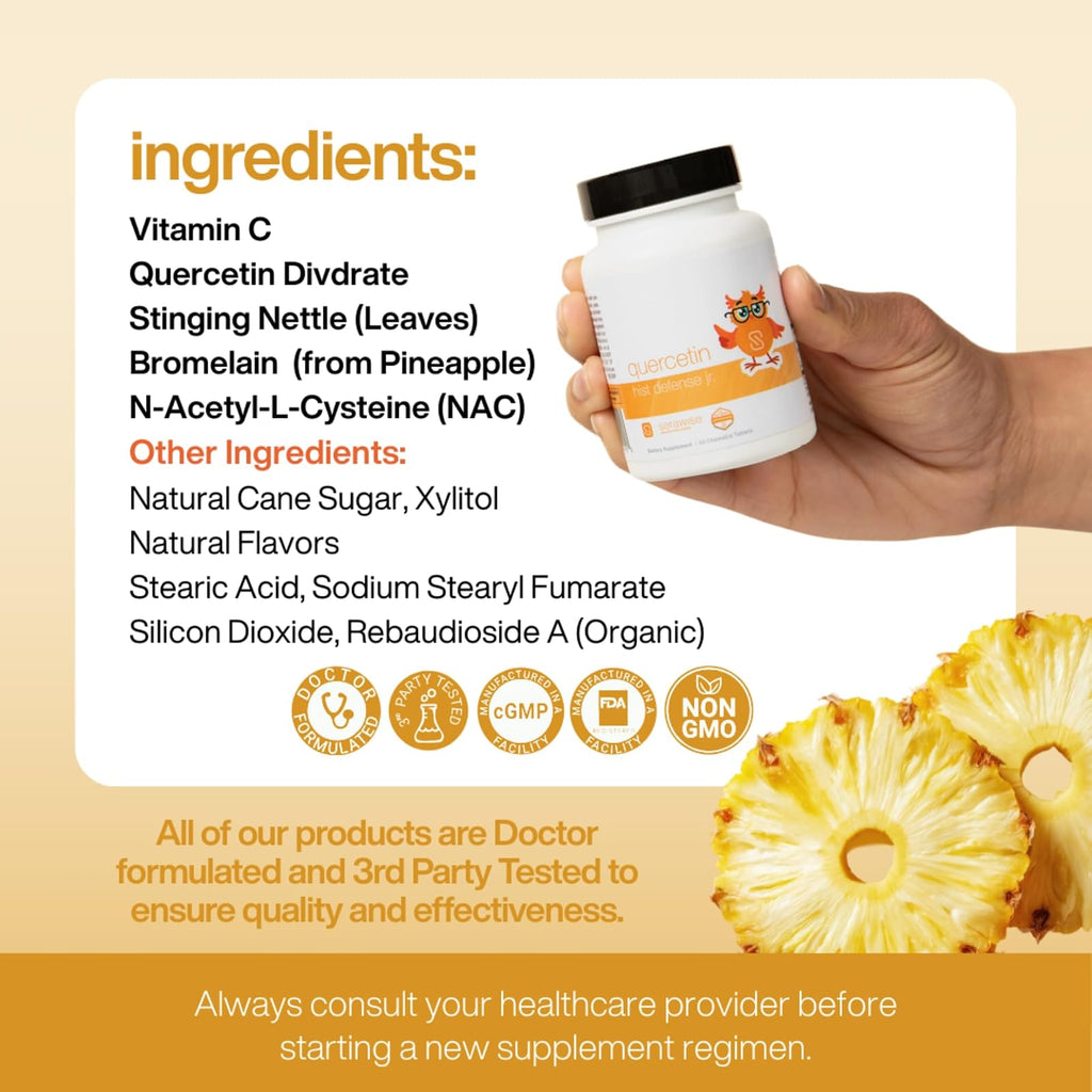 natural quercetin supplement for children