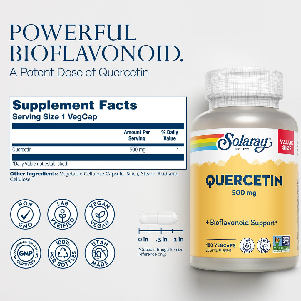 natural quercetin supplement for immune support