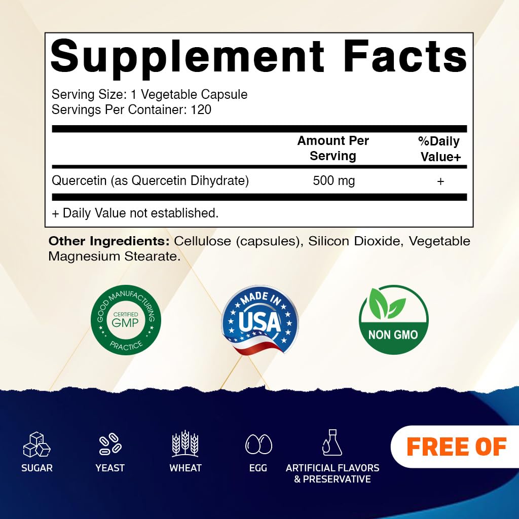 natural quercetin supplement for immunity