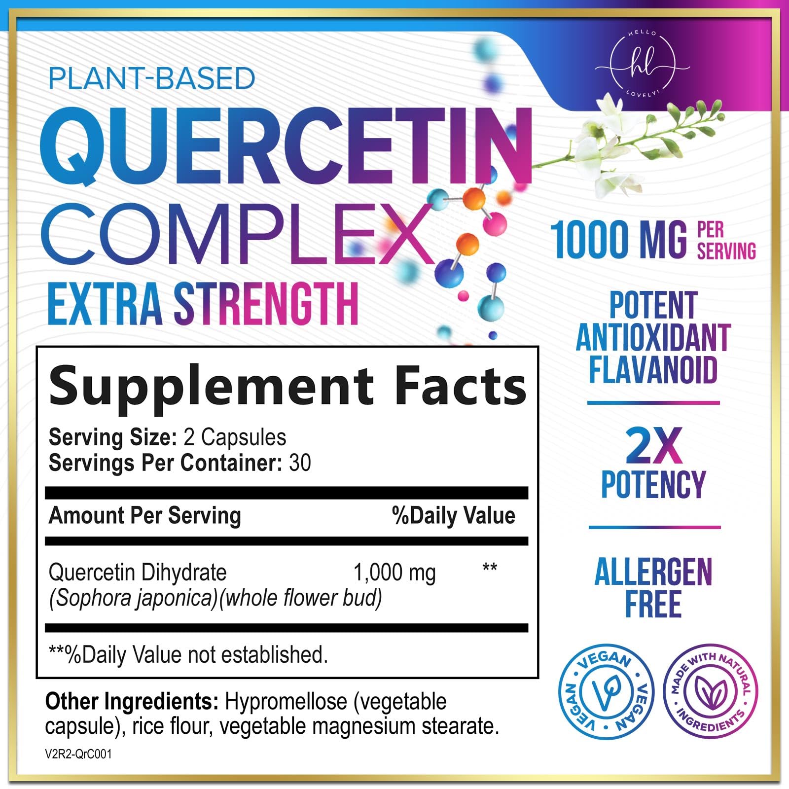 natural quercetin supplement for immunity