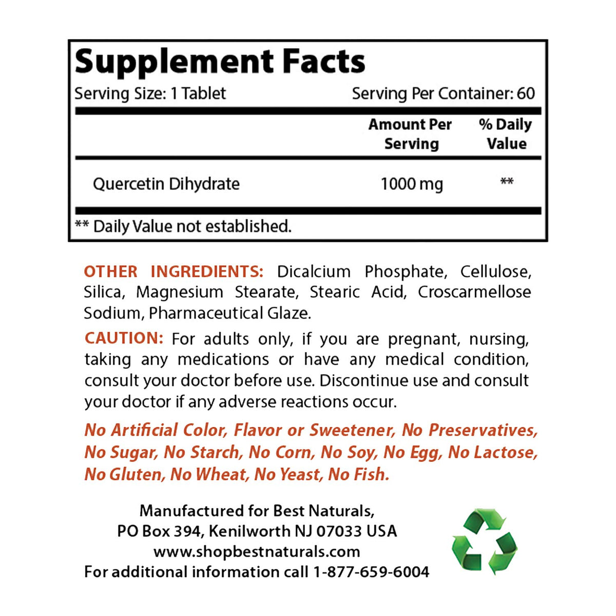 natural quercetin supplement for immunity