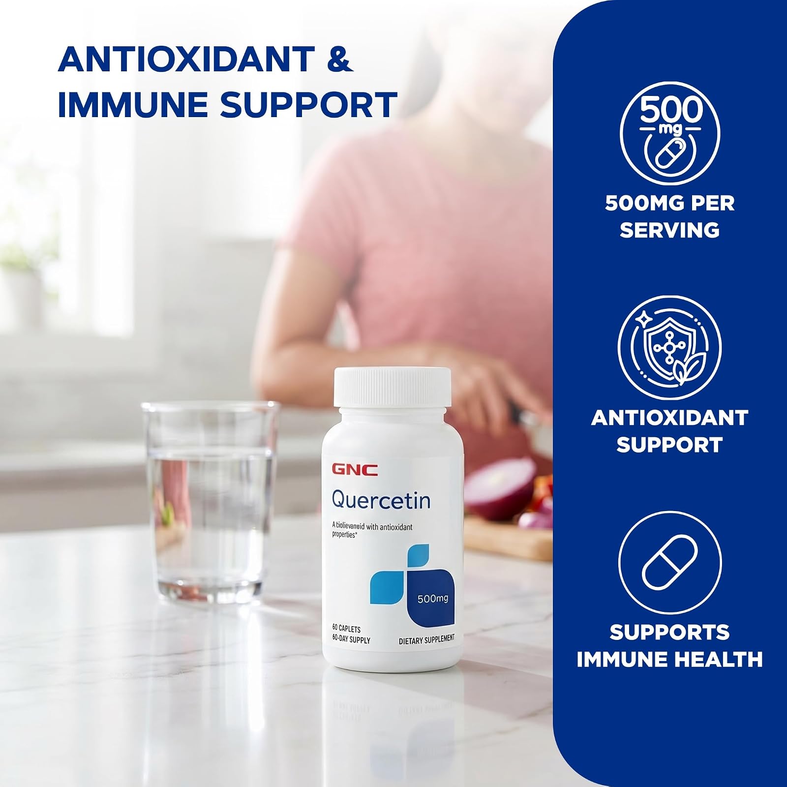 Natural Quercetin supplement for wellness