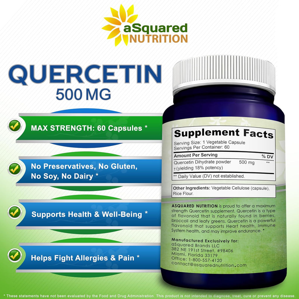 natural quercetin supplement for wellness