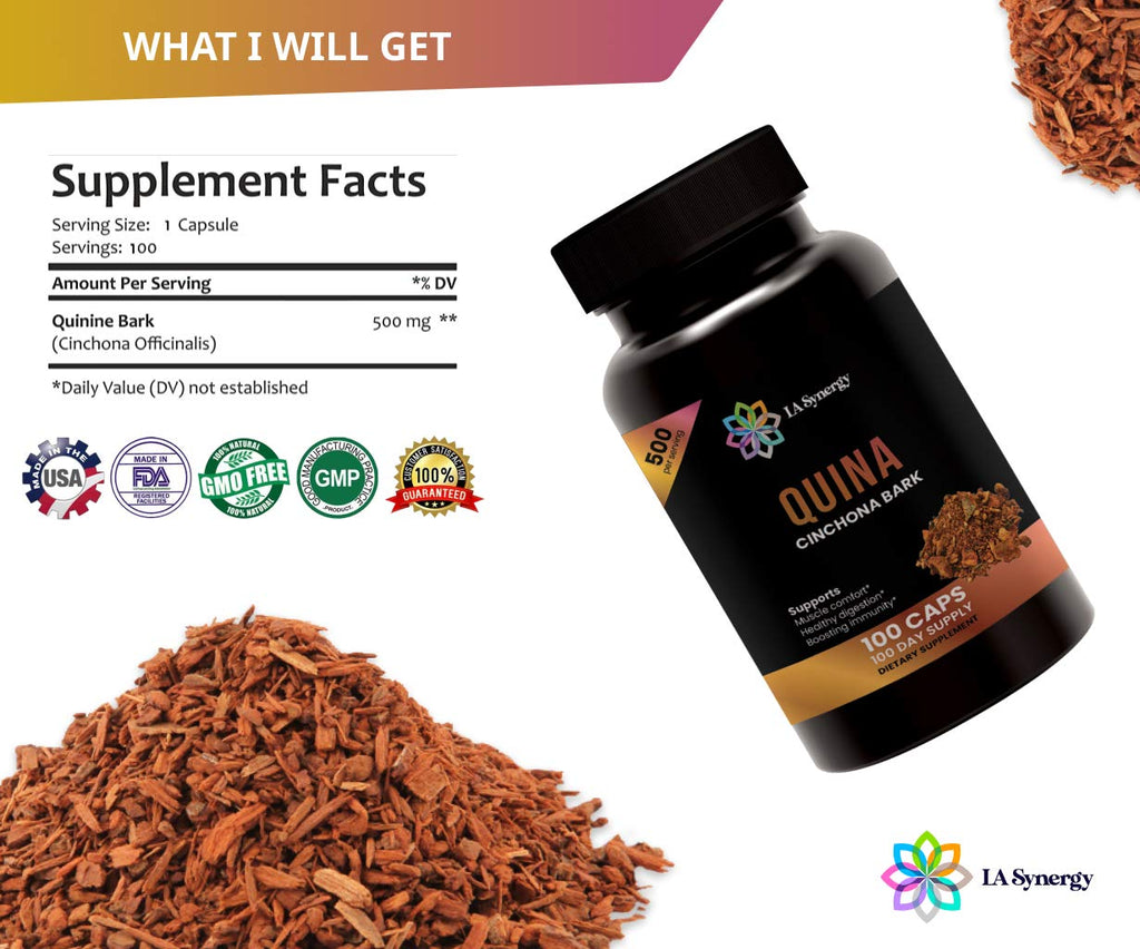 natural quinine for muscle support