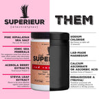 natural raspberry electrolyte drink mix