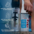 natural raspberry flavour electrolyte mix