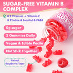 natural raspberry flavour vitamin b complex