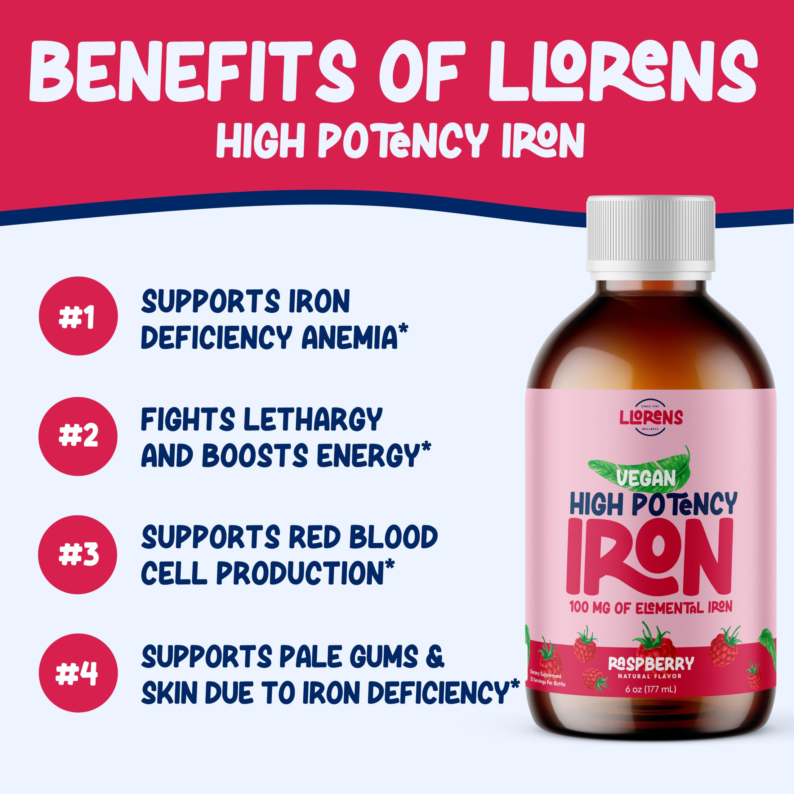 natural raspberry iron supplement taste