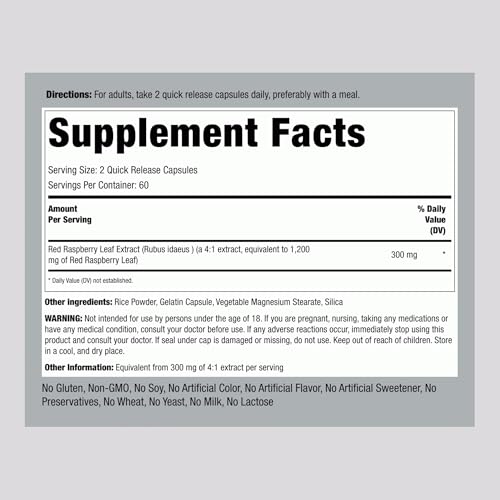 natural raspberry leaf for wellness
