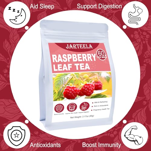 natural raspberry leaf infusion
