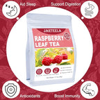 natural raspberry leaf infusion