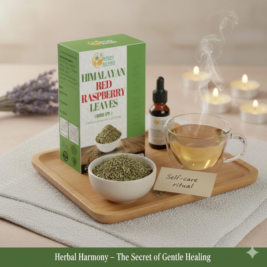 Natural raspberry leaf tea for women