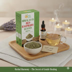 Natural raspberry leaf tea for women