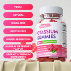 natural raspberry potassium gummies for hydration