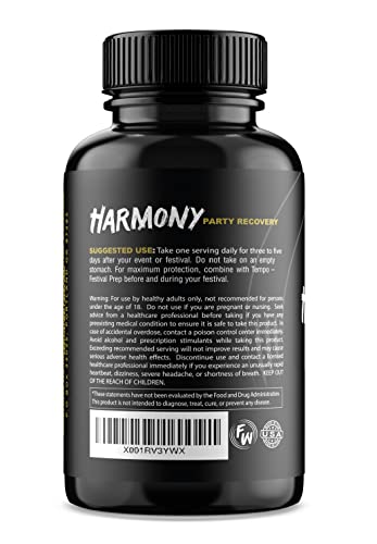 Natural recovery supplement for ravers