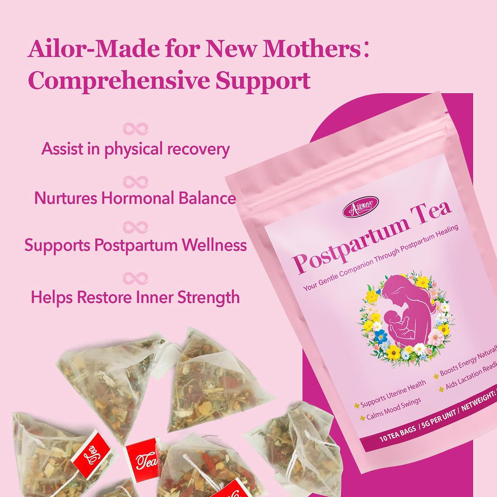 natural recovery tea for moms